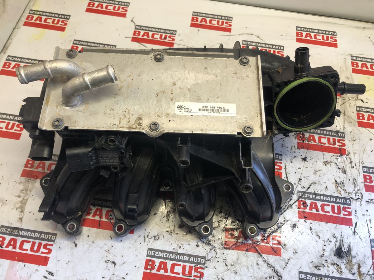 Galerie admisie 03F129711H cu racitor 03F145749B 1.2 TSI CBZ Vw Golf 6 Audi A3 Skoda Seat Leon ...